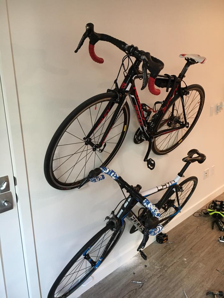 Diagonal bicycle wall mount by AroundThisWorldAgain | Download free STL ...