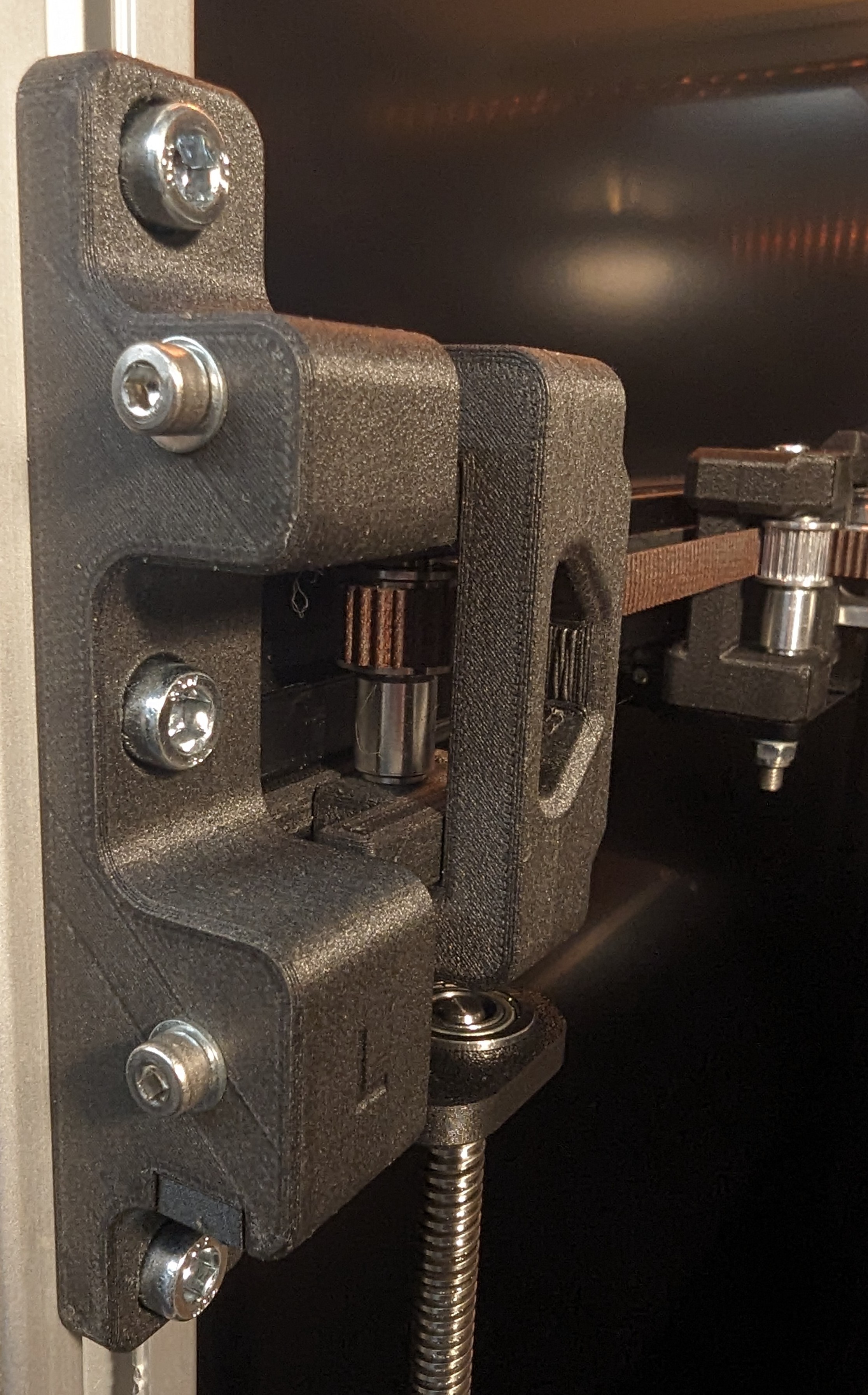 Open front belt tension mod for Ratrig Vcore 3.1 enclosure version. by ...