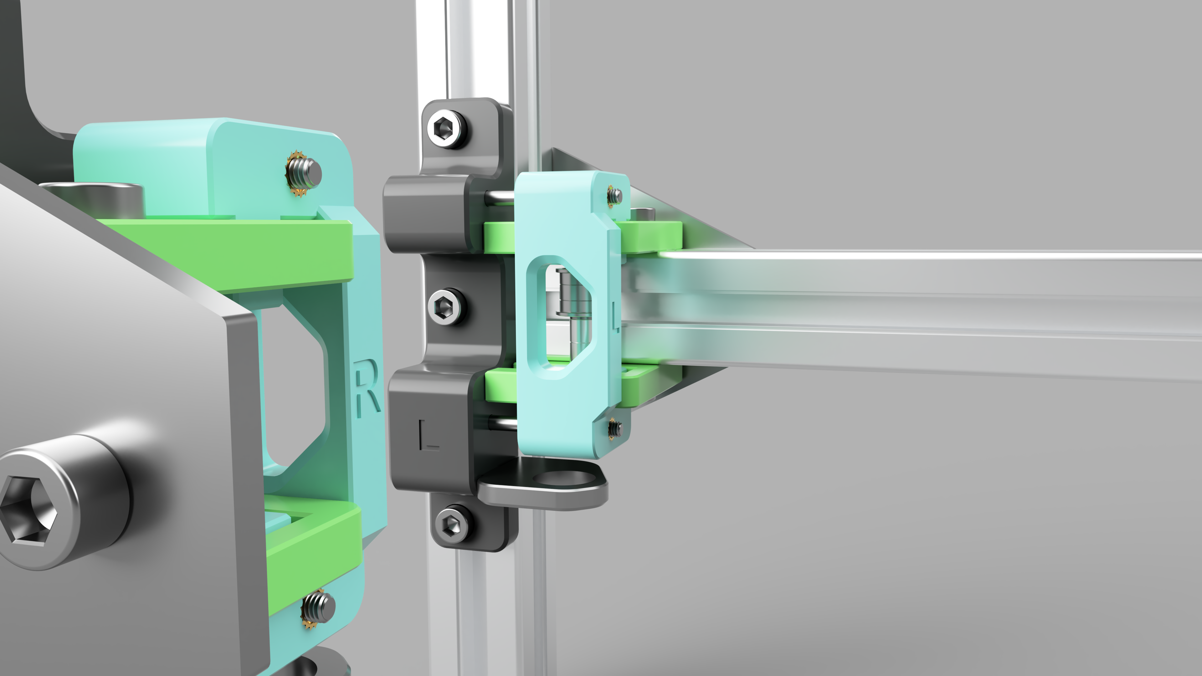Open front belt tension mod for Ratrig Vcore 3.1 enclosure version. by ...