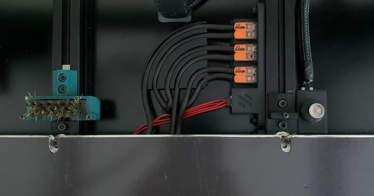 A wire guide for my bed wago and jst mount by methylene67 | Download ...