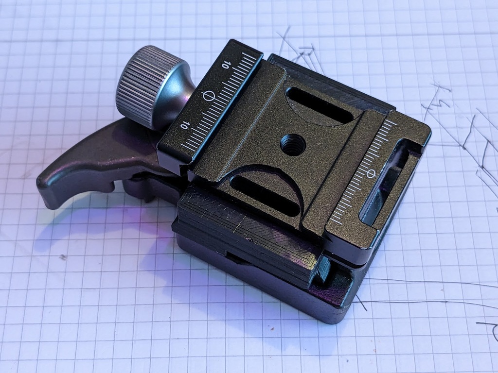 Manfrotto 200PL 2 Arca Swiss by Luca Vascon | Download free STL model ...