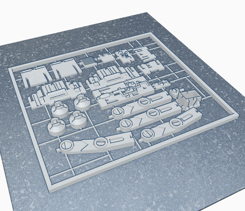 Star Wars AT-AT Kit Card by P.Lepperhoff | Download free STL model ...