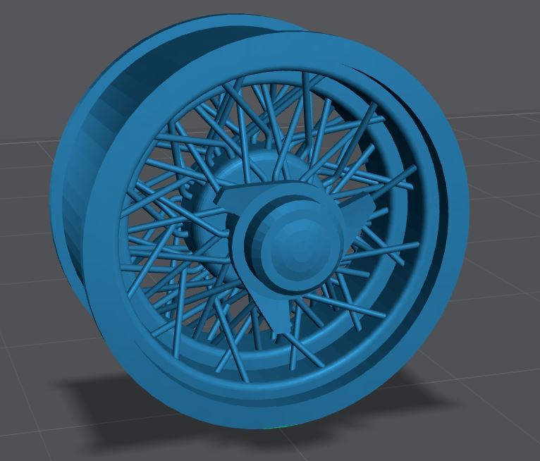 IMC Ford GT40 Wire Wheel by walid khier | Download free STL model ...