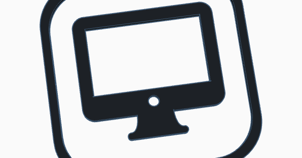 Computer Sign by Weshape | Download free STL model | Printables.com
