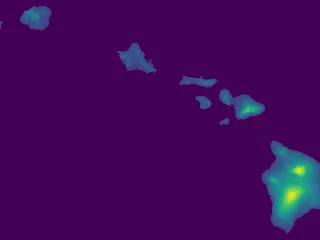 Hawaii topographic relief map by Schweizermaker | Download free STL ...