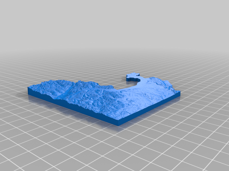 Relief Map of Switzerland von Schweizermaker | Kostenloses STL-Modell ...