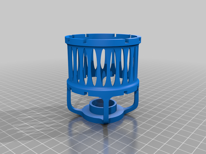 Shock mount for microphone AKG 120 with a 3d printed Pop Filter by Oleg ...