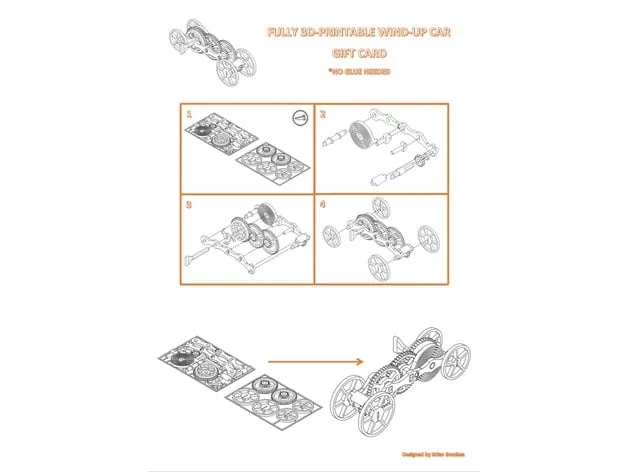 Kit card car by Timmy 69 | Download free STL model | Printables.com