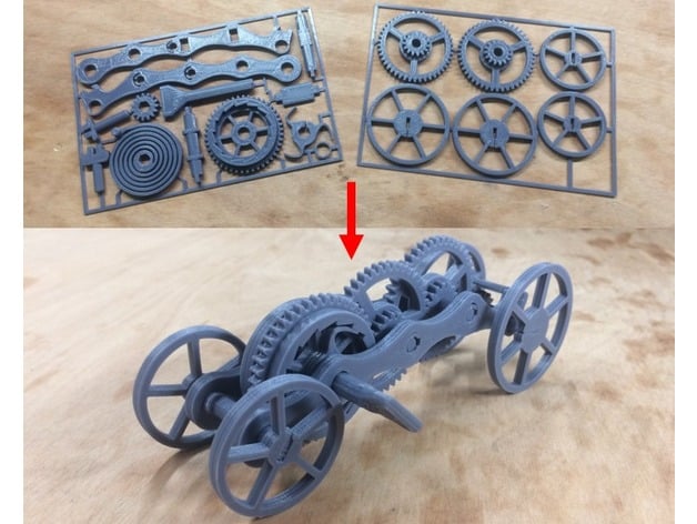 Kit card car by Timmy 69 | Download free STL model | Printables.com