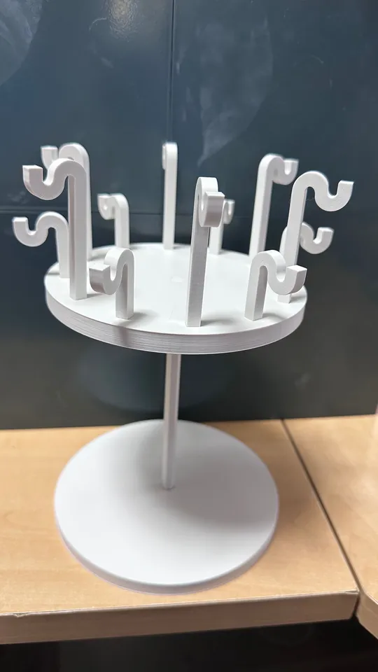Keychain Display Rack by neilp | Download free STL model | Printables.com