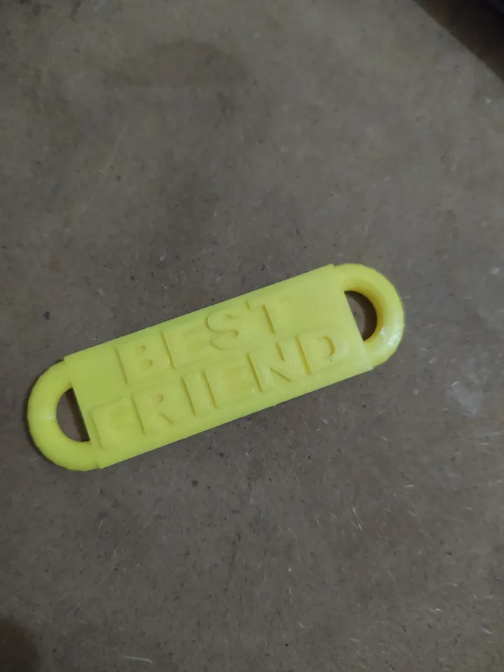 Best friend keychain by Andries | Download free STL model | Printables.com