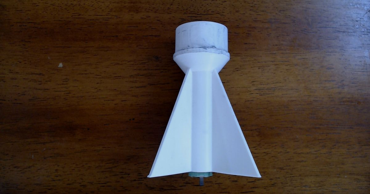 model rocket parts (compatible w/ paper towel tube) by GTM | Download ...