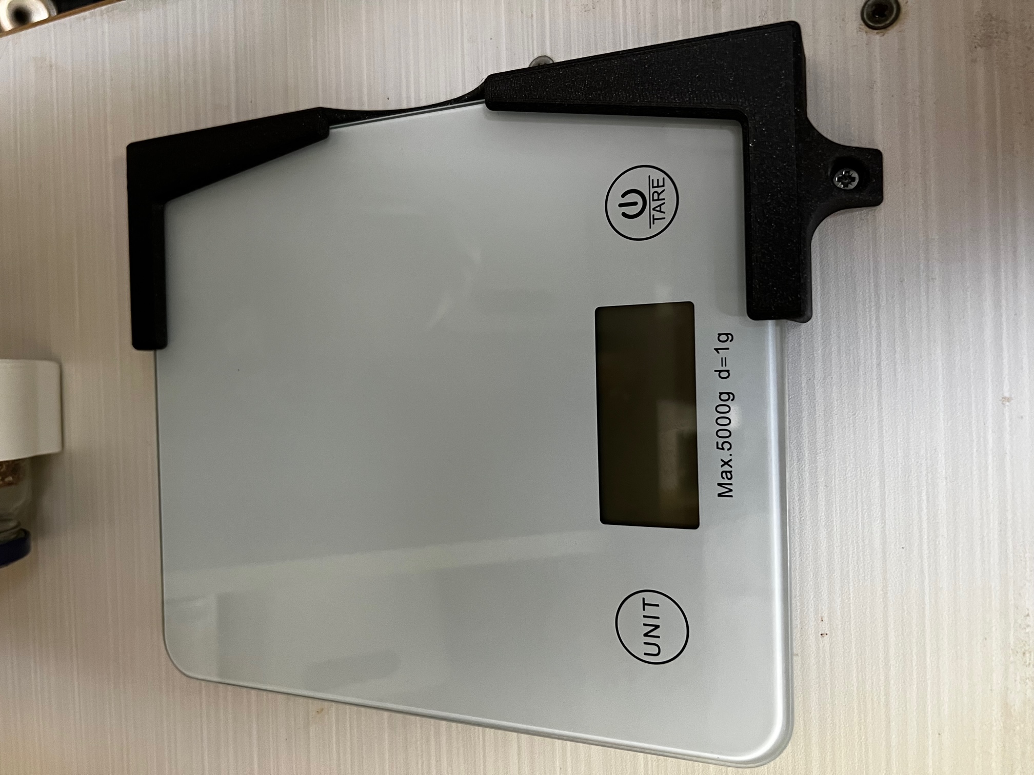 Kitchen Scale Holder - Küchenwaage Halterung (Livoo DOM351W) by Lorenz ...