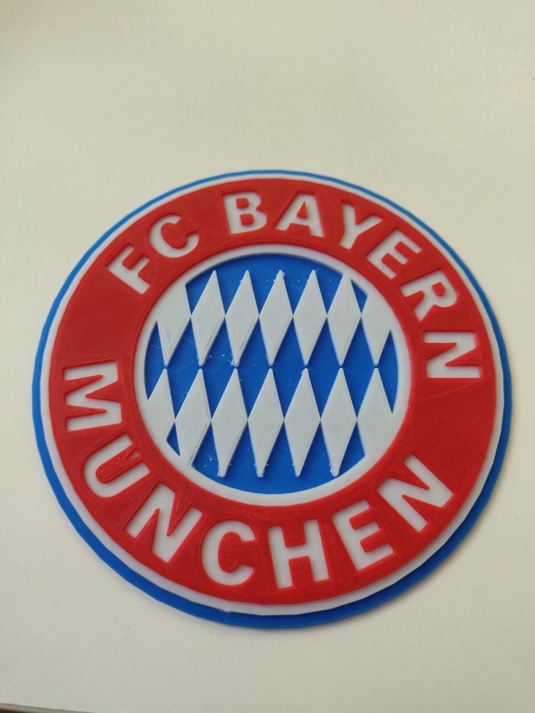 Simple Multicolor FC Bayern München Logo by Bertoo1337 | Download free ...