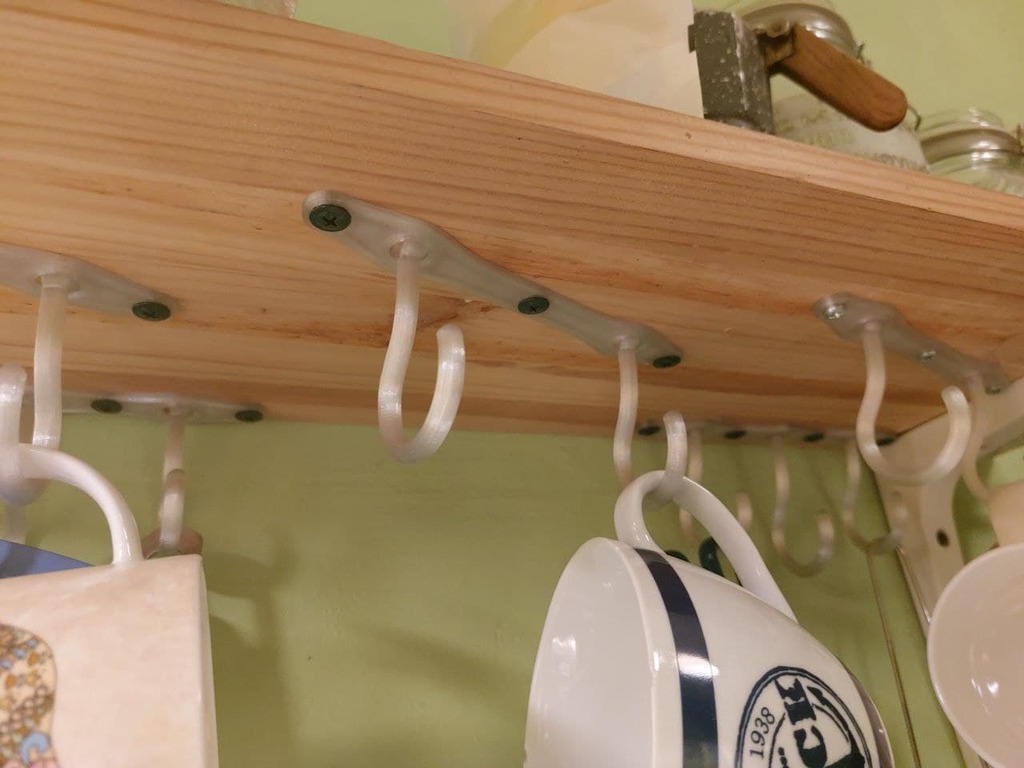 Hooks on the shelf by Vitaly Dolnikov | Download free STL model ...