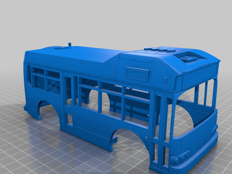 City Bus 1:28 RC body by MucusLaser | Download free STL model ...