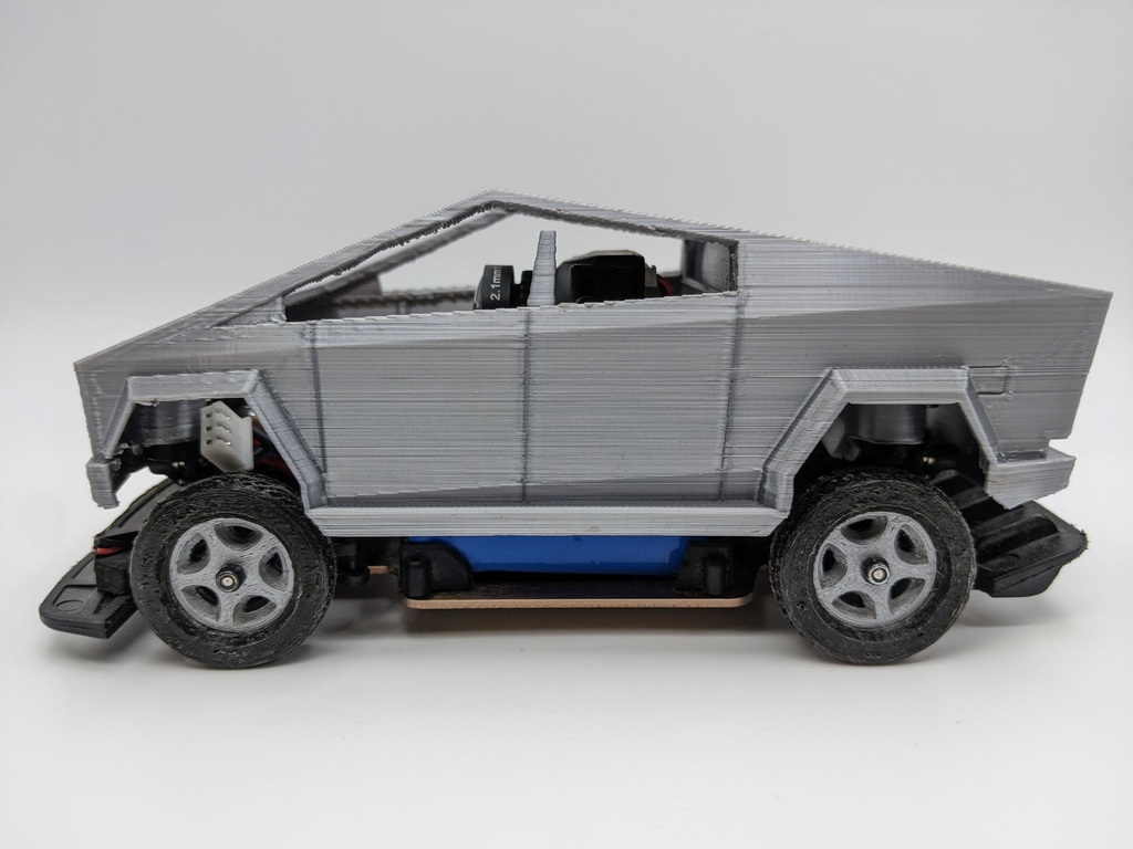 Tesla Cybertruck 1:28 RC body by MucusLaser | Download free STL model ...