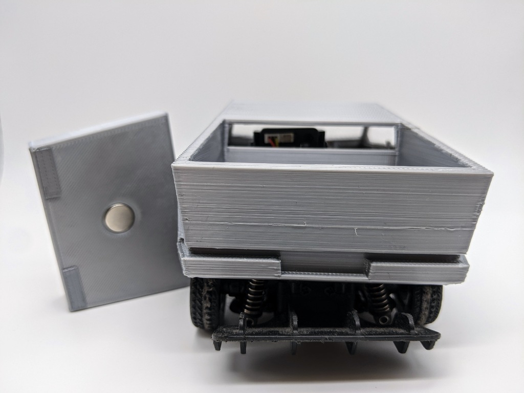 Tesla Cybertruck 1:28 RC body by MucusLaser | Download free STL model ...
