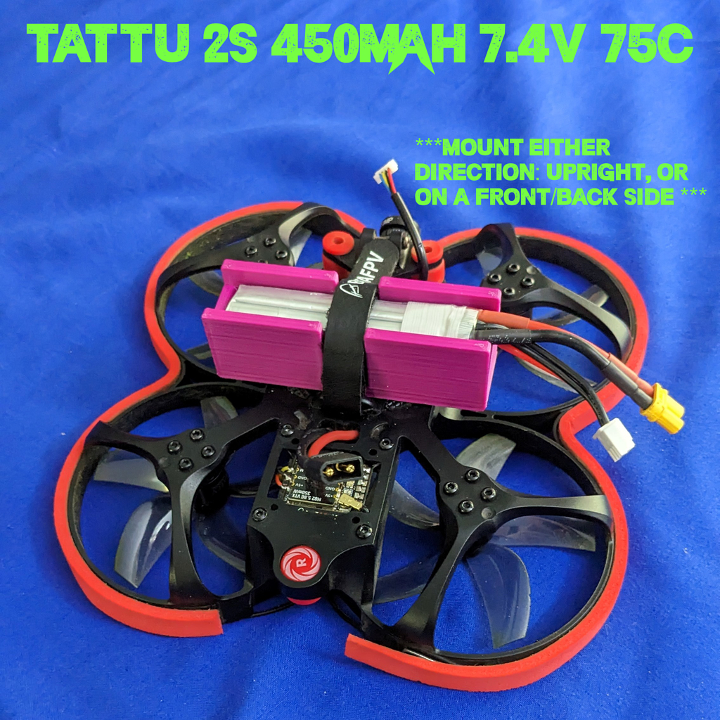 Beta FPV 95x Battery Holder by miremaker | Download free STL model ...