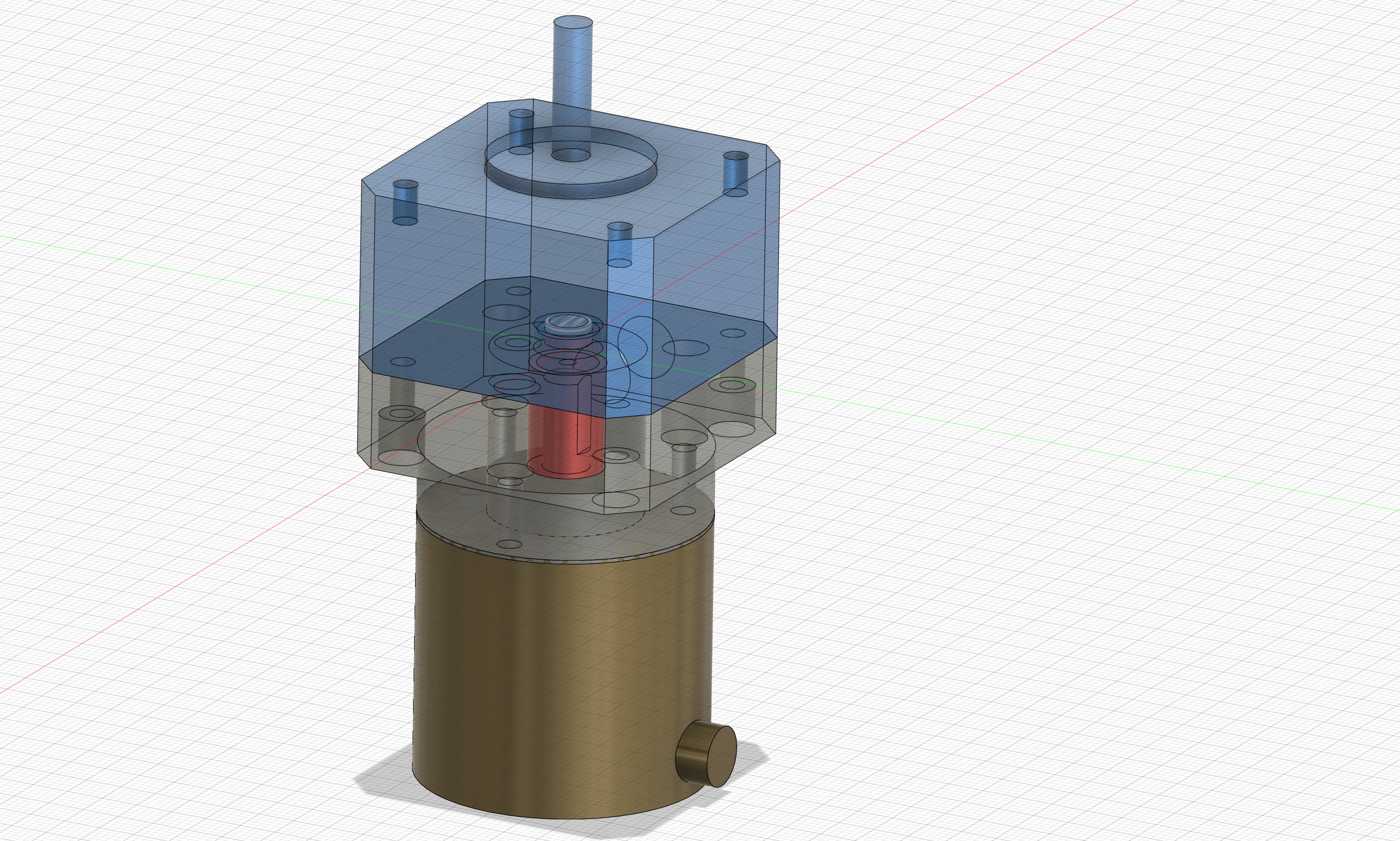 Adapter for optical encoder for MMU2S gear stepper motor. by Fransiscus ...