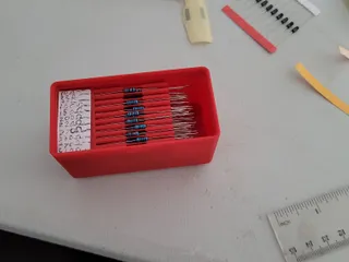 Gridfinity resistor storage bin by KiwiHuman | Download free STL model ...