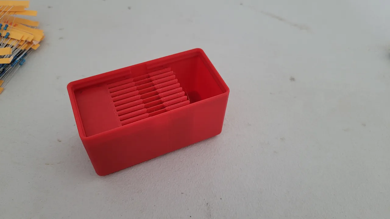 Gridfinity resistor storage bin by KiwiHuman | Download free STL model ...