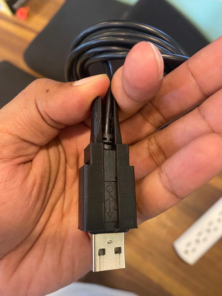 Protector para cables by Ezequiel Amador | Download free STL model ...