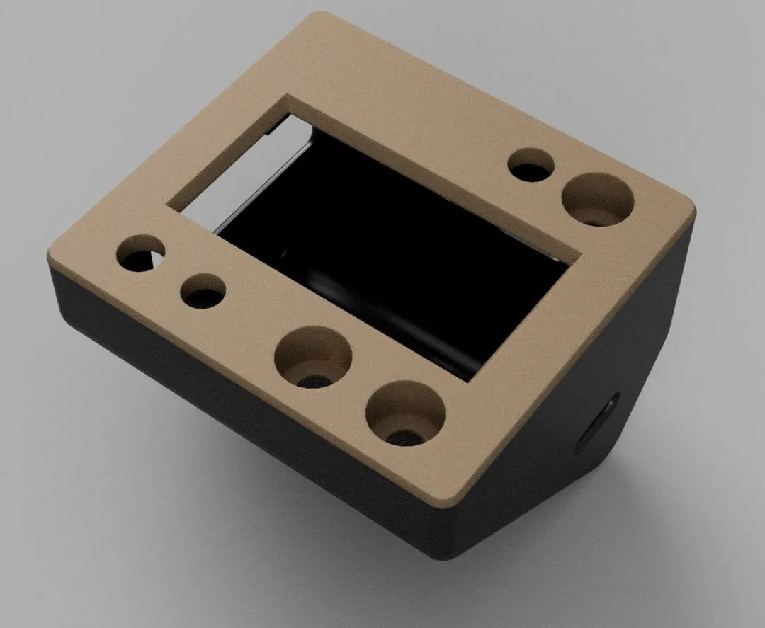 norns shield angled case by Kostyantyn Polischuk | Download free STL ...