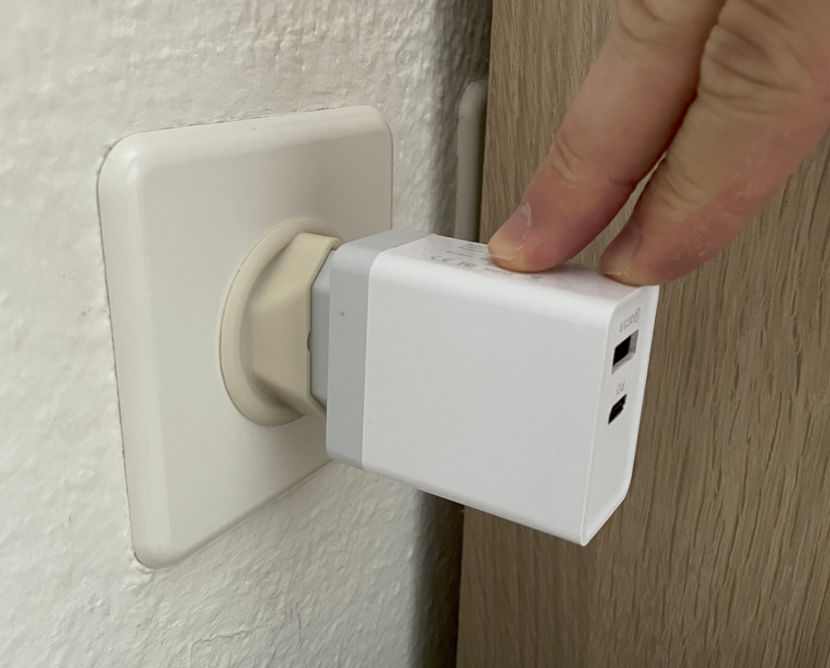 Supporting Europlug adapter for old Swiss T13 Socket by Uko | Download ...