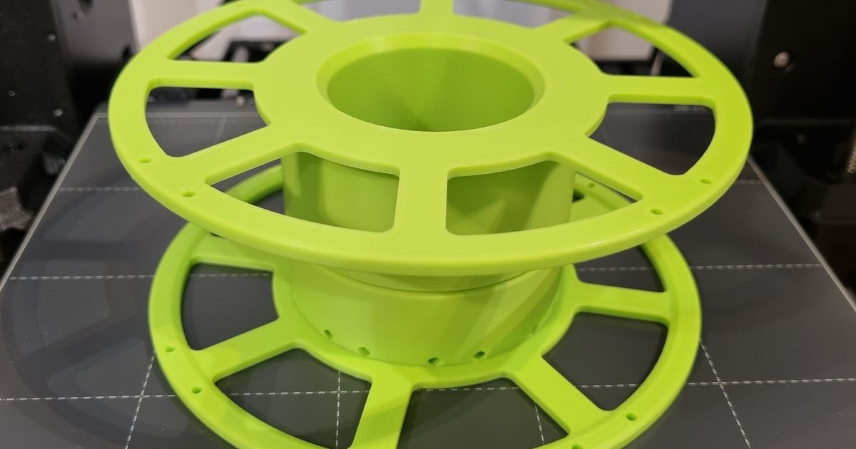 Small Wide Spool for Samples by Shushuda | Download free STL model ...