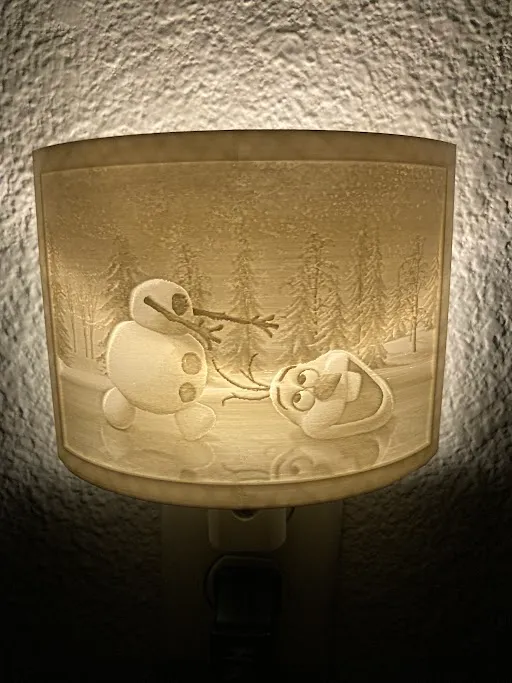 Olaf nightlight by Impact 3D | Download free STL model | Printables.com