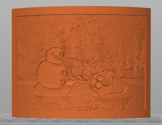 Olaf nightlight by Impact 3D | Download free STL model | Printables.com