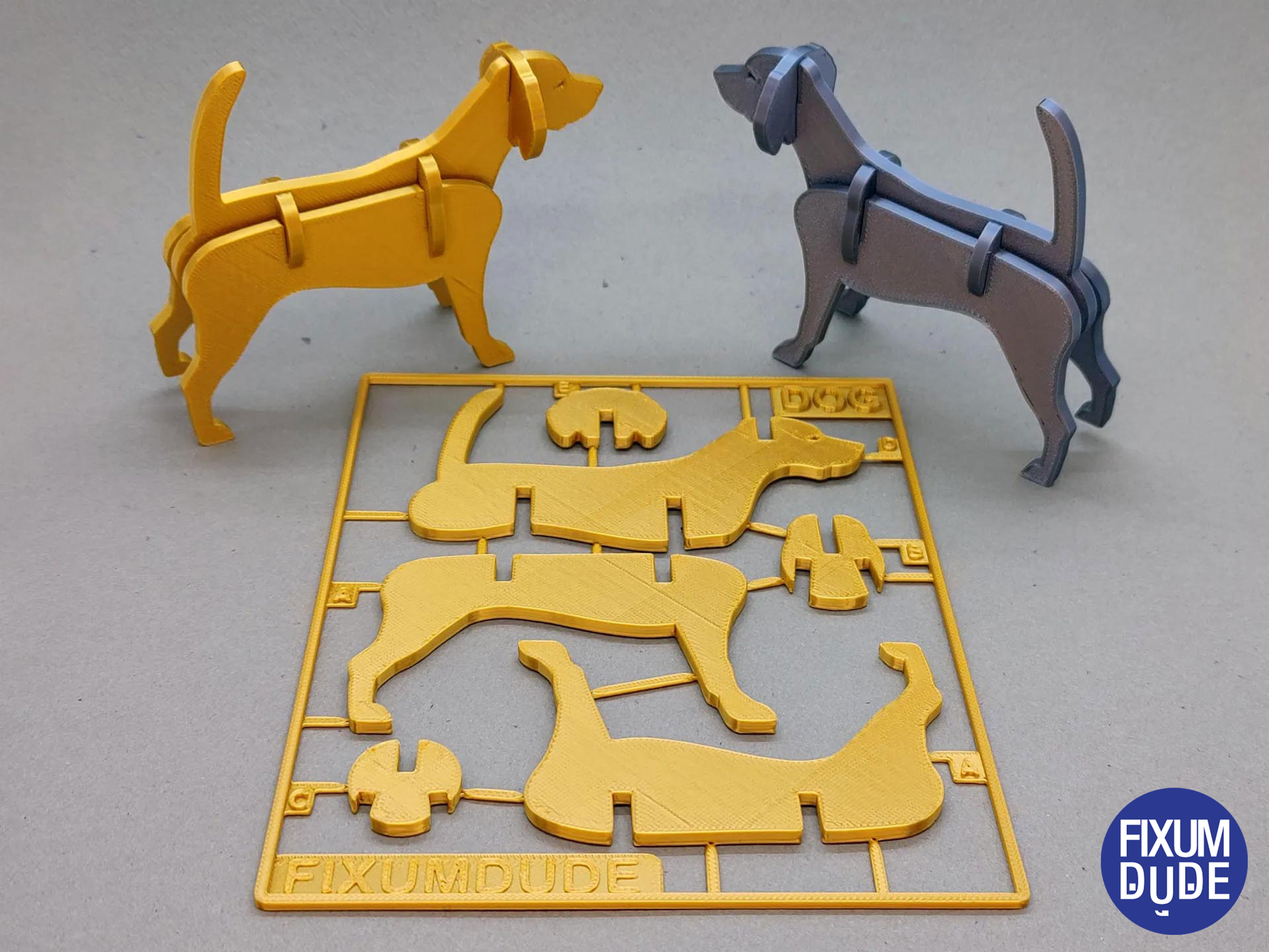 Dog Kit Card by fixumdude | Download free STL model | Printables.com