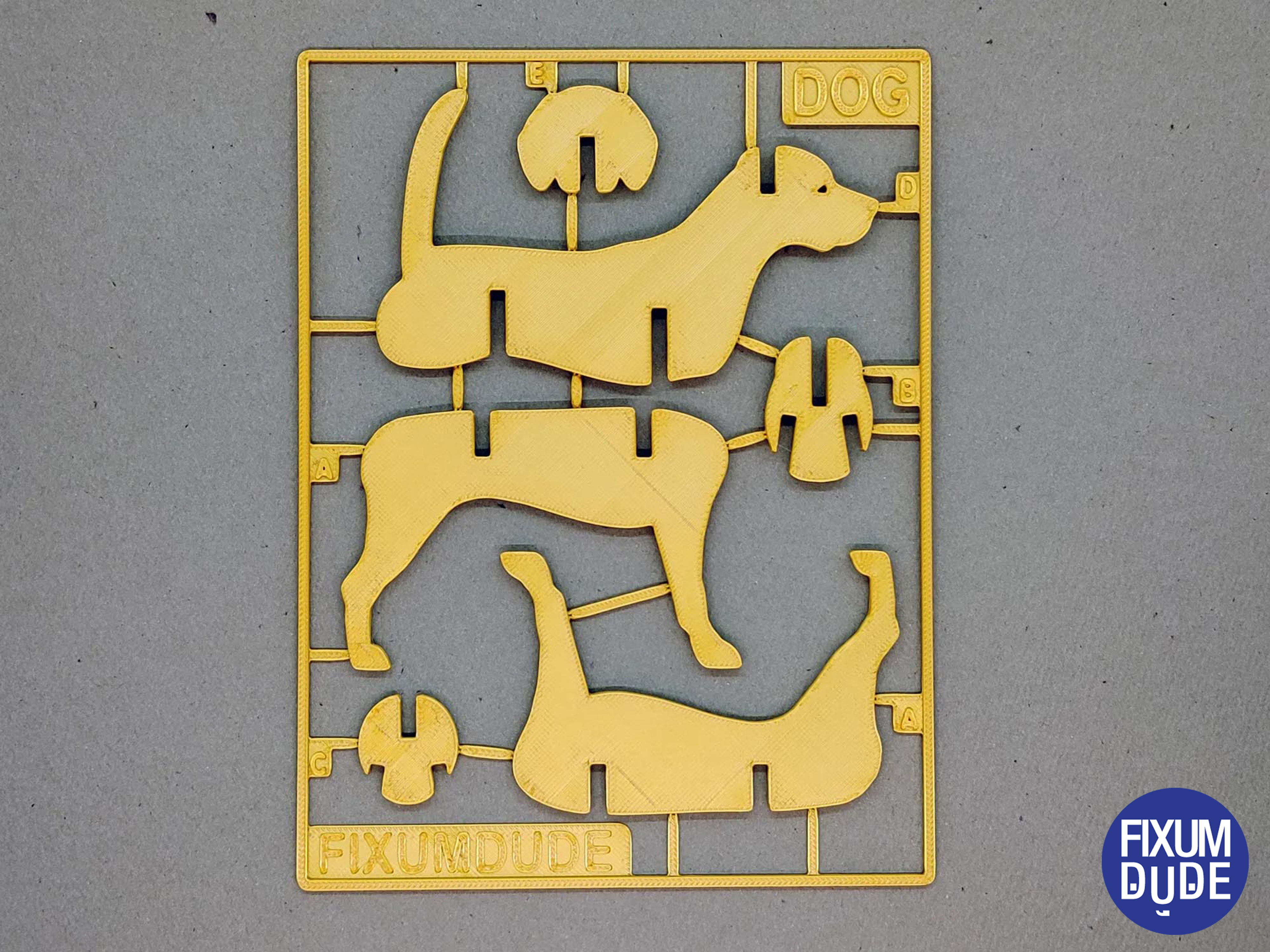 Dog Kit Card by fixumdude | Download free STL model | Printables.com