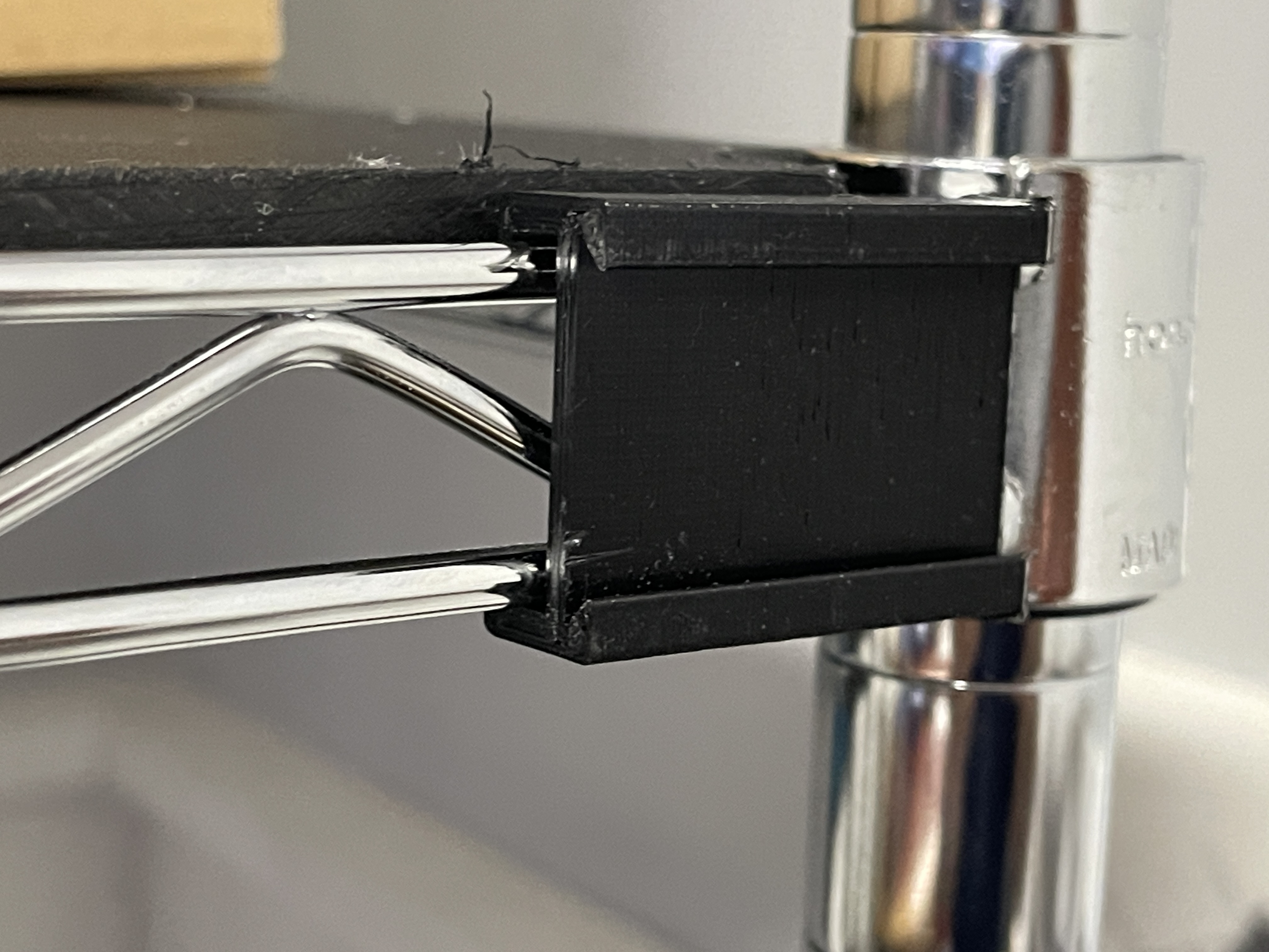 Baker’s Rack (wire shelf) interchangable mounting clip system by Paul ...