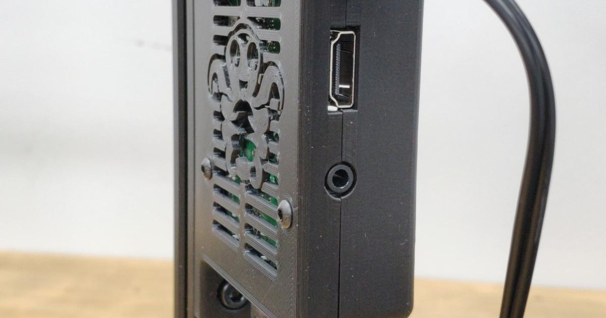 ArtieH's Pi 3B+ Octoprint Case with Fan by Craigs Workshop | Download ...