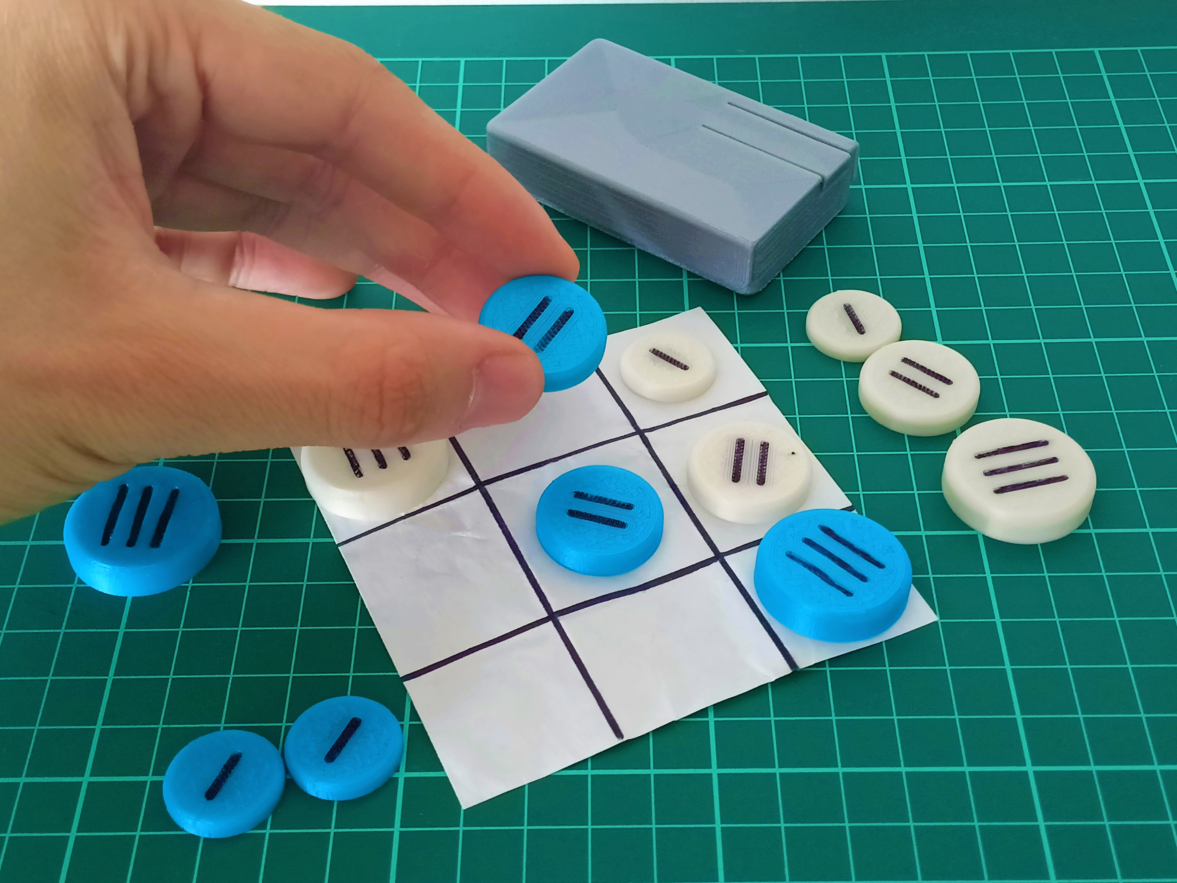 3D Tic-Tac-Toe by Matyáš Grohmann | Download free STL model ...
