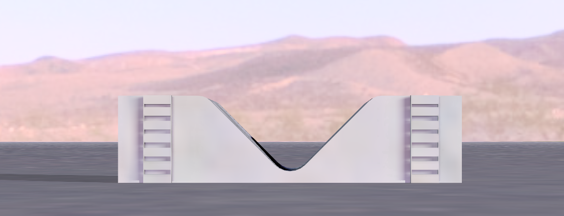 Simple half pipe by MK4_Expert | Download free STL model | Printables.com
