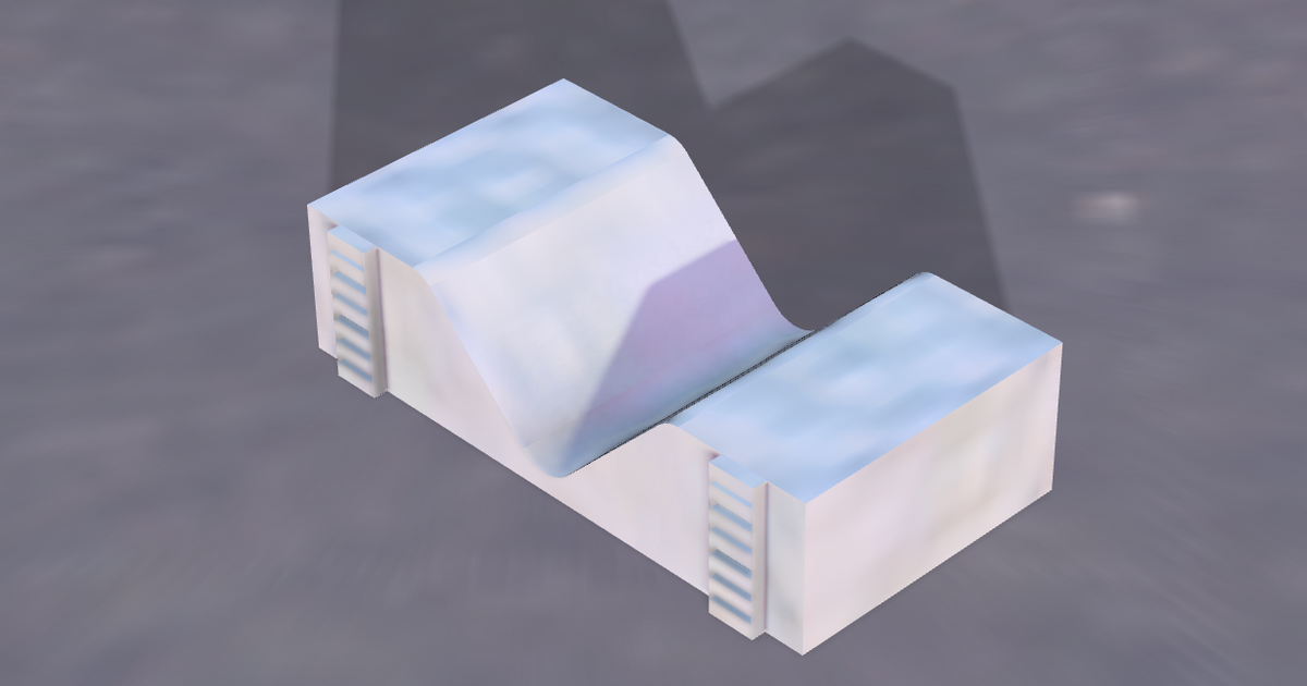 Simple half pipe by MK4_Expert | Download free STL model | Printables.com