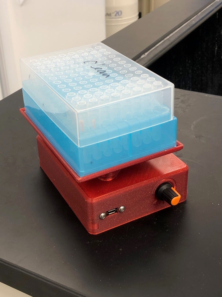 Low-cost plate shaker by whoppingpochard | Download free STL model ...