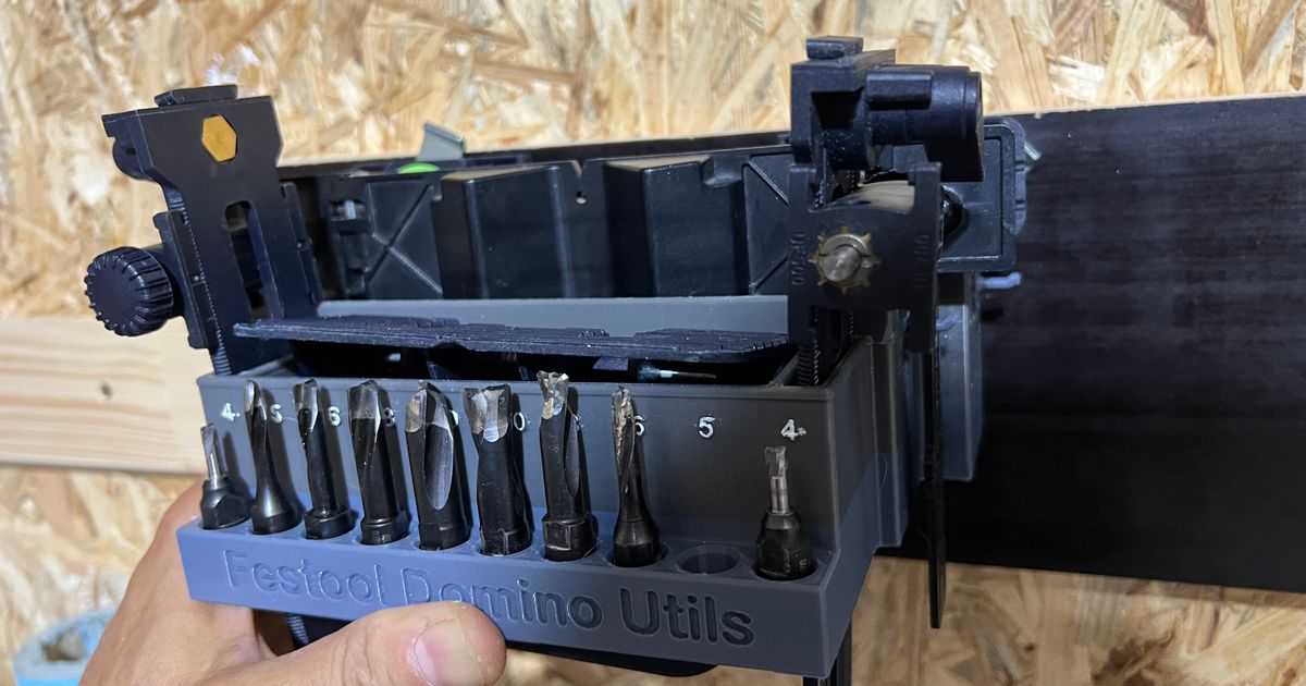 Festool Domino DF 500 Q - tools wall mount holder by my | Download free ...