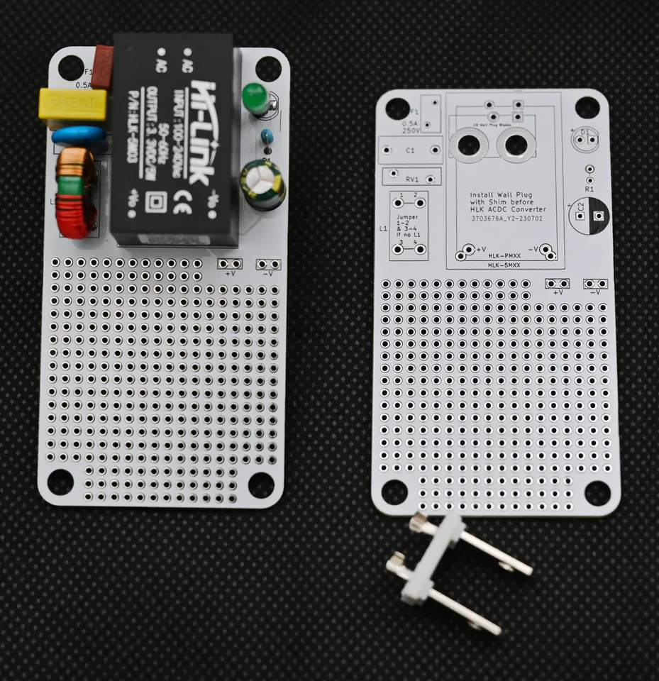 AC Power Wall Adapter Enclosure for IoT PCB (US) by Yang | Download ...