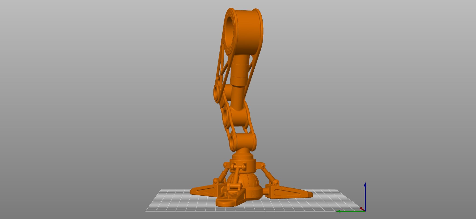 Robotic Leg by slavik kopanov | Download free STL model | Printables.com
