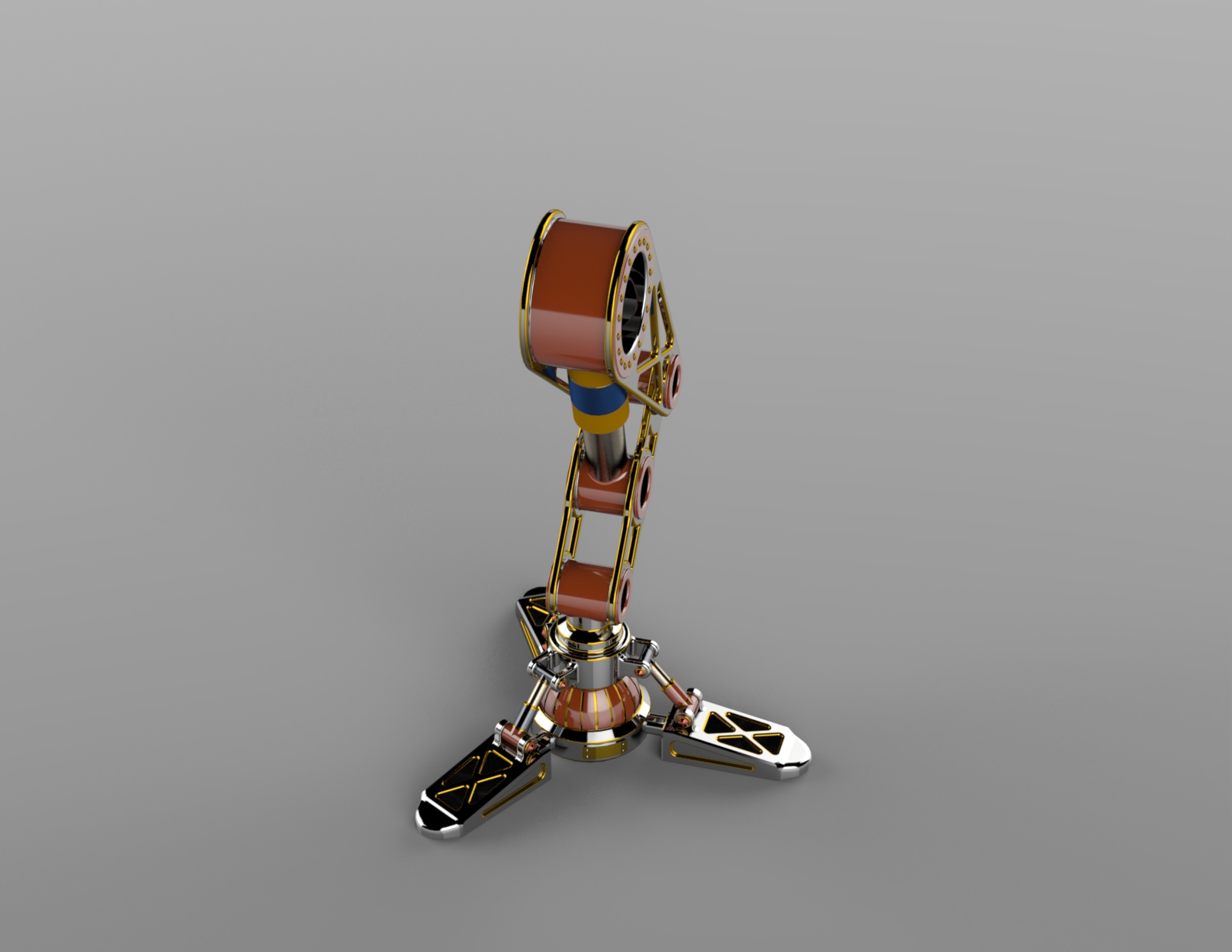 Robotic Leg by slavik kopanov | Download free STL model | Printables.com