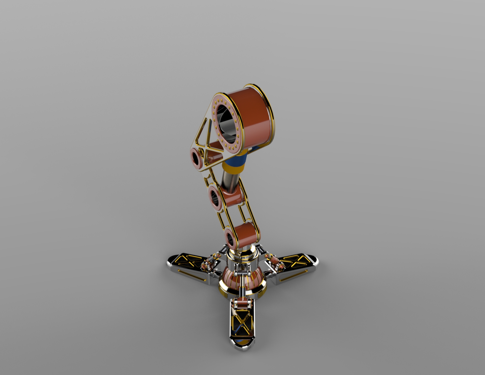 Robotic Leg by slavik kopanov | Download free STL model | Printables.com