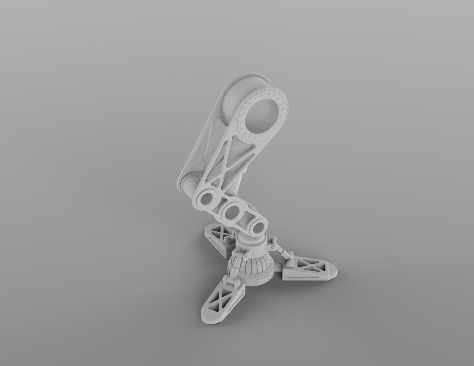 Robotic Leg by slavik kopanov | Download free STL model | Printables.com