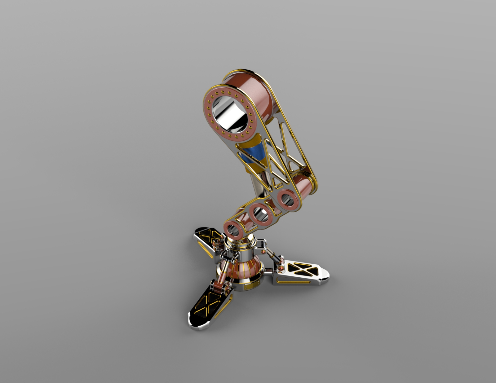 Robotic Leg by slavik kopanov | Download free STL model | Printables.com