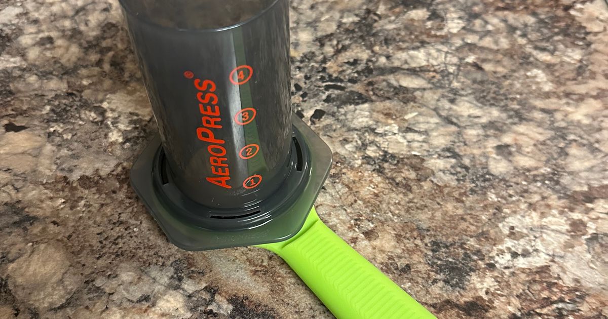 AeroPress Filter Handle by John Barron II | Download free STL model ...