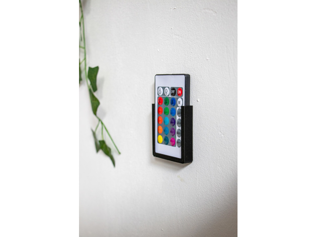 Simple LED Strip Remote Holder by Lisa | Download free STL model ...