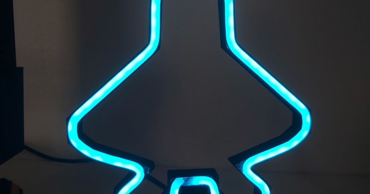 Alexa Enabled Neon Lamp | Home assistant compatible | Make your own ...